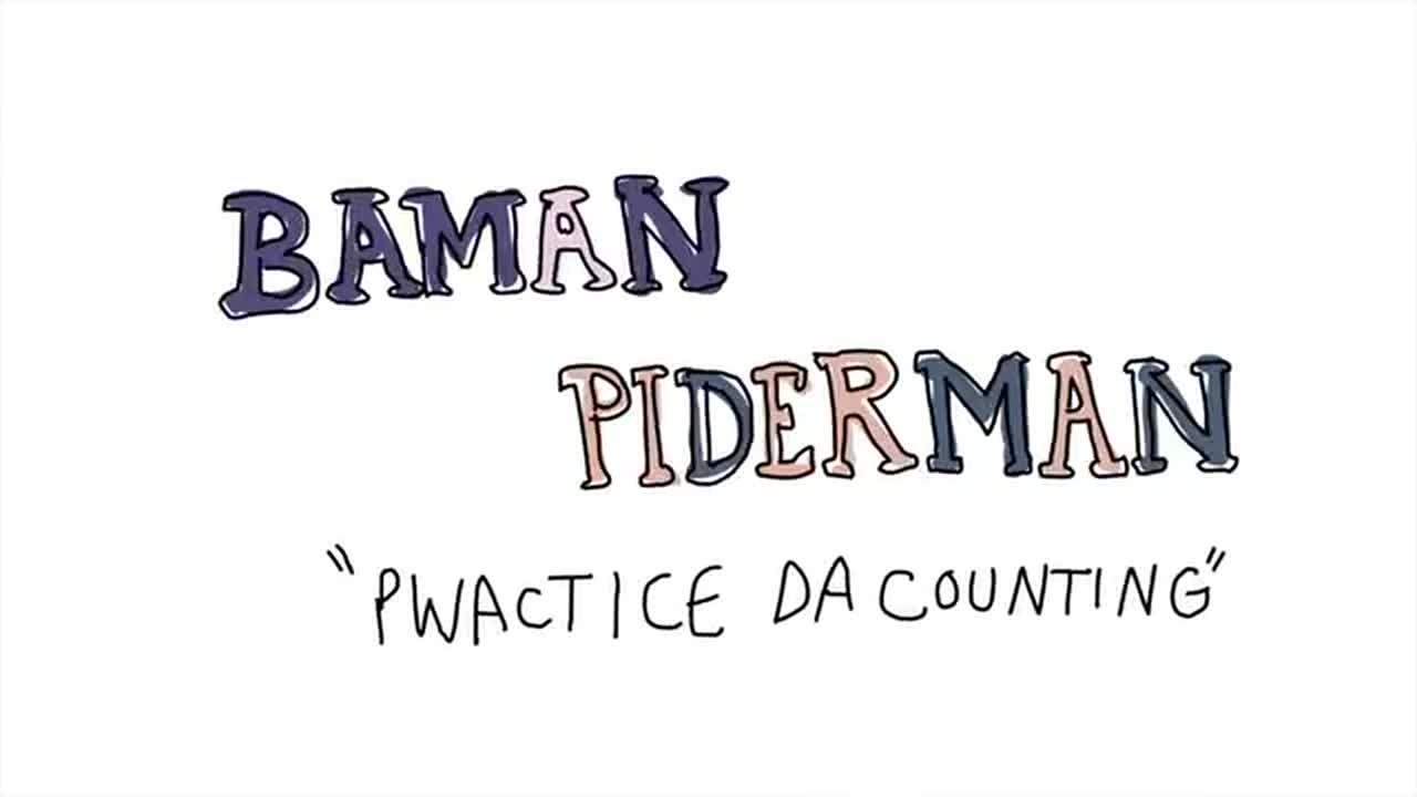 Pwactice Da Counting (Ep #4) - Baman Piderman - Mondo