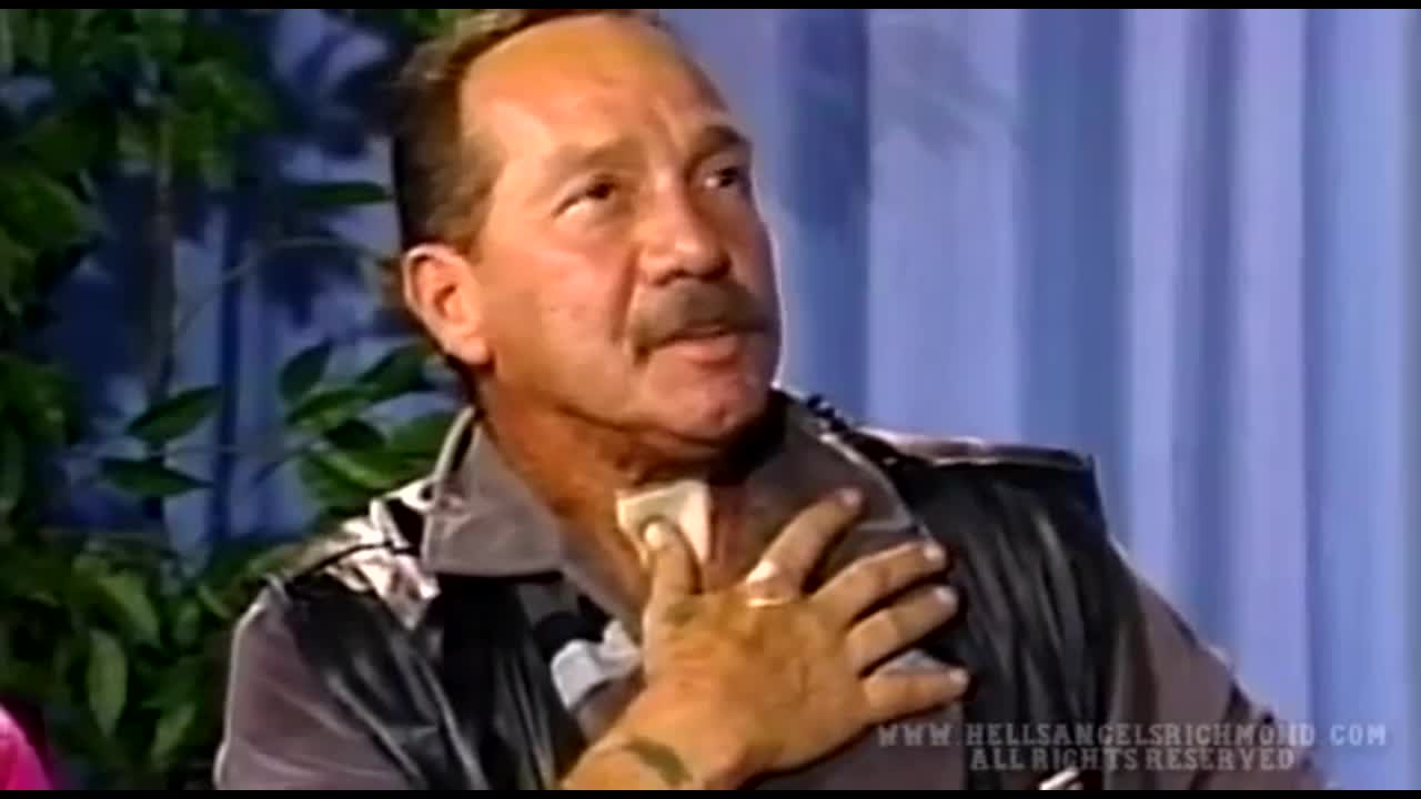 HELLS ANGELS SONNY BARGER INTERVIEW 1994 Part 2 - Hells Angels Richmond