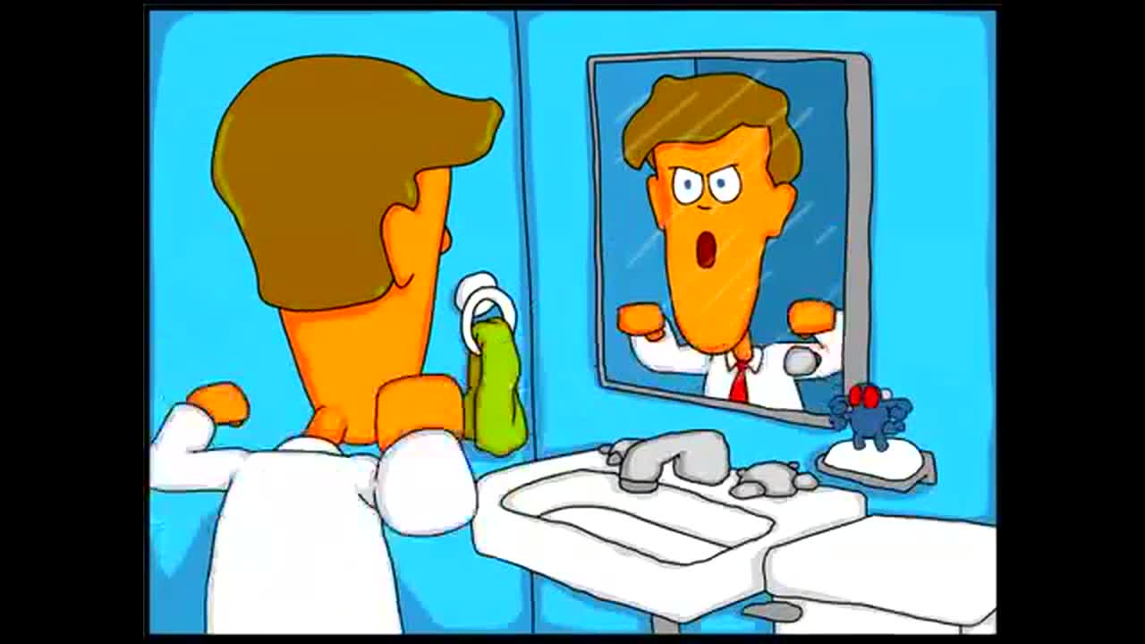 Joe's Morning Routine - Joe Cartoon