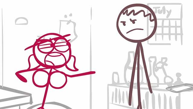 Chick Figures - Goople - Dick Figures - Mondo