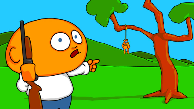 Joe Momma an the Ten Pump BB-Gun - Joe Cartoon